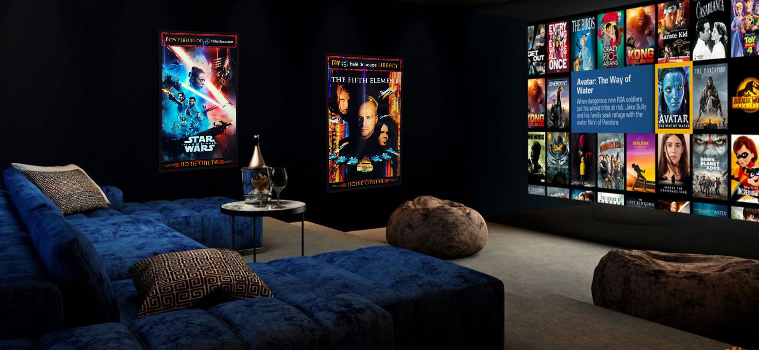 Animated Banners for Digital Movie Boards, LLC. | Xavier Brown